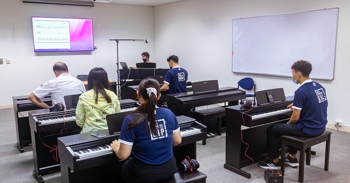 New Piano Lab for the Music Department | Asia-Pacific International ...